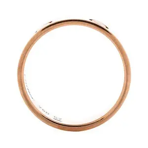 CARTIER Love Band Ring 18k Rose Gold