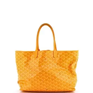 Goyard Saint Louis Tote Coated Canvas Pm - Orange
