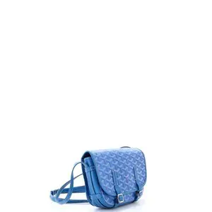 Goyard Belvedere Messenger Bag Coated Canvas With Leather Pm