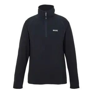 REGATTA Quarter Zip Fleece Top - Navy