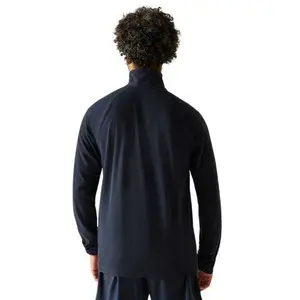 REGATTA Quarter Zip Fleece Top - Navy