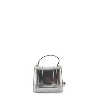 BVLGARI Serpenti Forever Top Handle Bag Patent Small