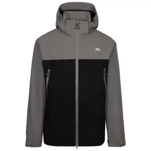 TRESPASS Fahamore Waterproof Jacket - Storm Grey