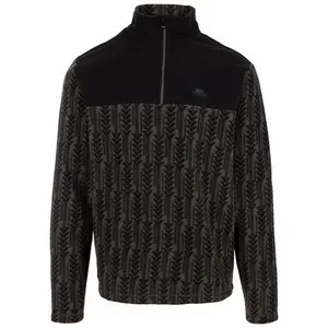 TRESPASS Embleton At100 Fleece Top - Storm Grey