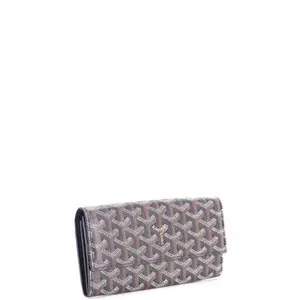 Goyard Varenne Wallet Coated Canvas Long