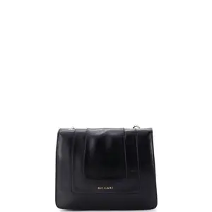 BVLGARI Serpenti Forever Square Shoulder Bag Leather Medium