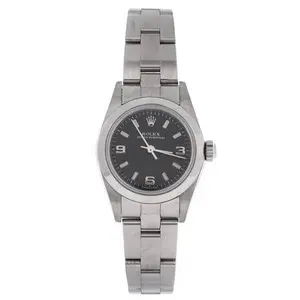 ROLEX Oyster Perpetual Automatic Watch Stainless Steel 24 - Metallic Silver