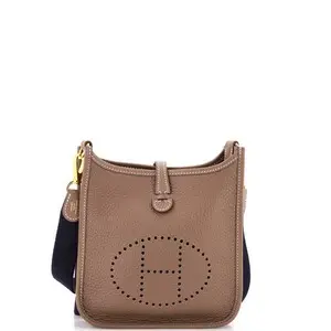 Hermès Evelyne Bag Gen Iii Clemence Tpm - Grey