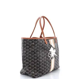 Goyard Saint Louis Tote Printed Coated Canvas Pm
