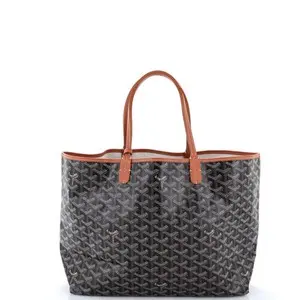 Goyard Saint Louis Tote Printed Coated Canvas Pm