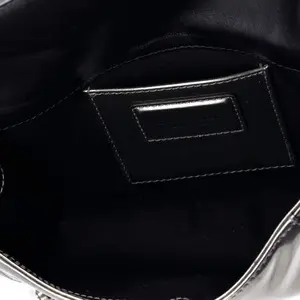 BVLGARI Serpenti Forever Shoulder Bag Metallic Leather Small