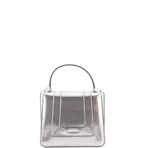 BVLGARI Serpenti Top Handle Bag Patent Small