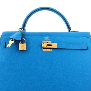 Hermès Kelly Handbag Epsom With Gold Hardware 32