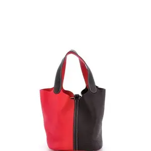 Hermès Picotin Lock Bag Bicolor Clemence Mm