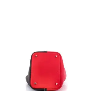 Hermès Picotin Lock Bag Bicolor Clemence Mm