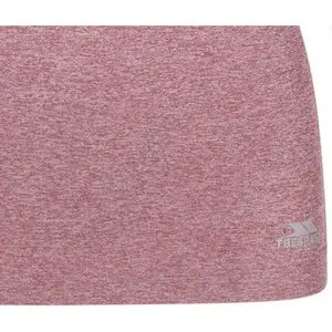 TRESPASS Pelina Half Zip Long-sleeved Active Top - Rose Tone