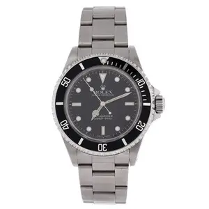 ROLEX Oyster Perpetual Submariner Automatic Watch Stainless Steel 40 - Metallic Silver