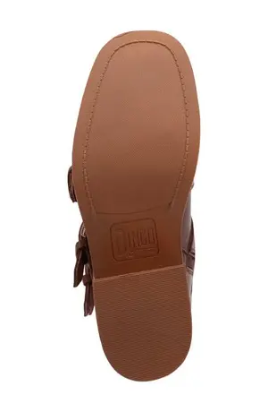DINGO Topanga Buckle Strap Bootie - Brown