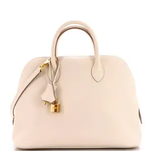 Hermès Bolide 1923 Bag Epsom 30 - White