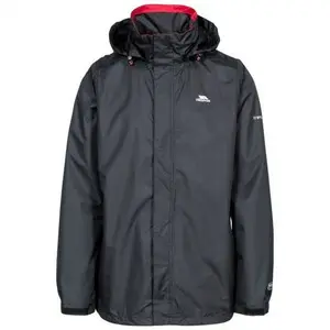 TRESPASS Fraser Ii Waterproof Jacket - Black