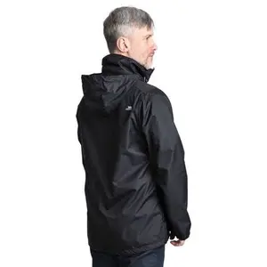 TRESPASS Fraser Ii Waterproof Jacket - Black