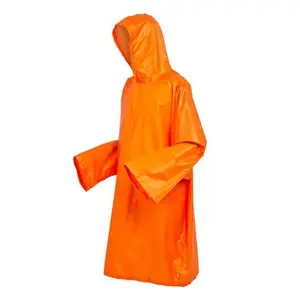 REGATTA Fedrik Waterproof Poncho - Persimmon