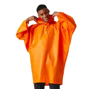 REGATTA Fedrik Waterproof Poncho - Persimmon