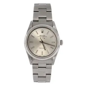 ROLEX Oyster Perpetual Air King Automatic Watch Stainless Steel 34 - Metallic Silver