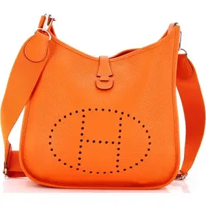 Hermès Evelyne Bag Gen Iii Clemence Pm - Orange