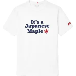 Boast Japanese Maple Leaf Tee - White