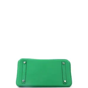 Hermès Birkin Handbag Verso Togo With Palladium Hardware 30