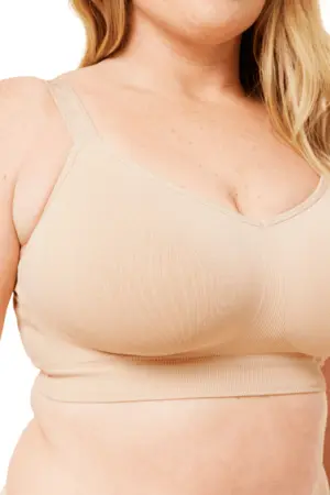 SUGAR CANDY BRA Basic Fuller Bust Wire-free Bra - Beige