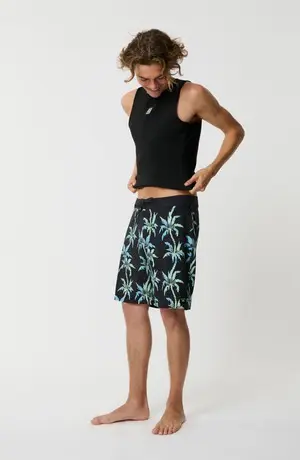 Rip Curl Mirage Sessions 19 Palm Print Board Shorts