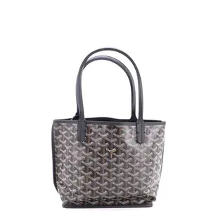 Goyard Anjou Reversible Tote Coated Canvas Mini