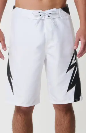 Rip Curl Icons Of Surf Board Shorts - White/black