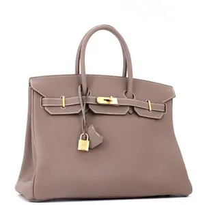 Hermès Birkin Handbag Togo With Gold Hardware 35