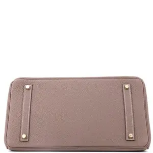 Hermès Birkin Handbag Togo With Gold Hardware 35