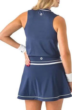 Boast V-neck Tank - Navy