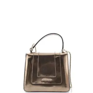 BVLGARI Serpenti Top Handle Bag Patent Small