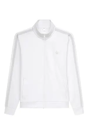 Boast Tipped Track Jacket - White Grey