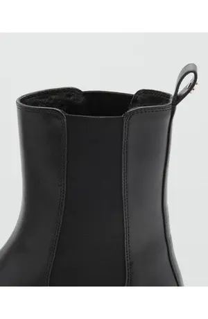 Mango Lug Sole Chelsea Boot