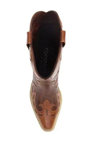 Matisse Wylie Western Boot - Brown/saddle