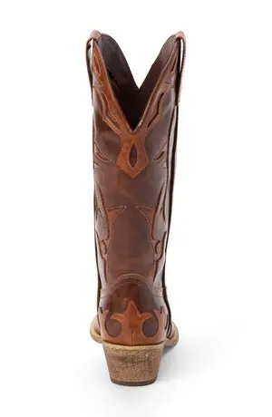Matisse Wylie Western Boot - Brown/saddle