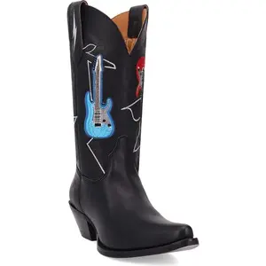 DINGO Embroidered Western Boots