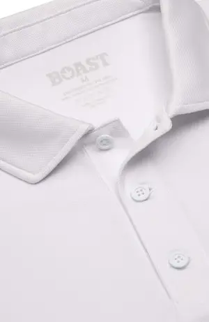 Boast Performance Match Polo 2.0 - White