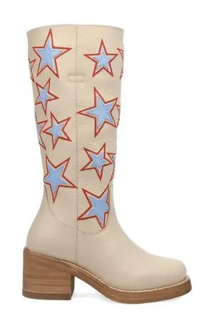 DINGO American Dream Tall Boot - Cream