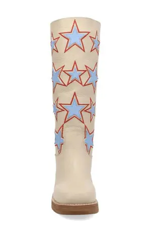 DINGO American Dream Tall Boot - Cream