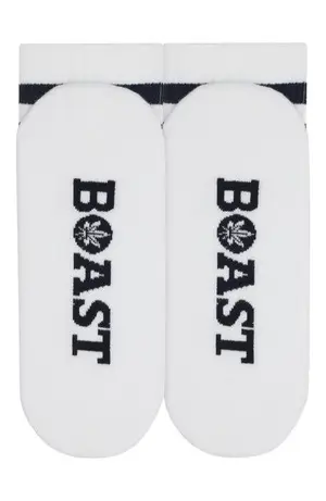 Boast Retro Calf Sock3 Pack - White Red Navy
