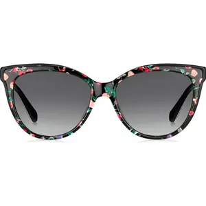 Kate Spade New York Daesha 56mm Cat Eye Sunglasses