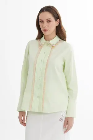 GIZIA Embroidered Shirt